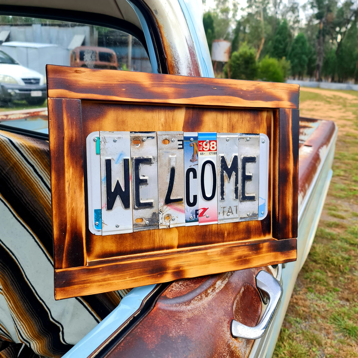 Welcome Handmade Sign – the Desperado co.