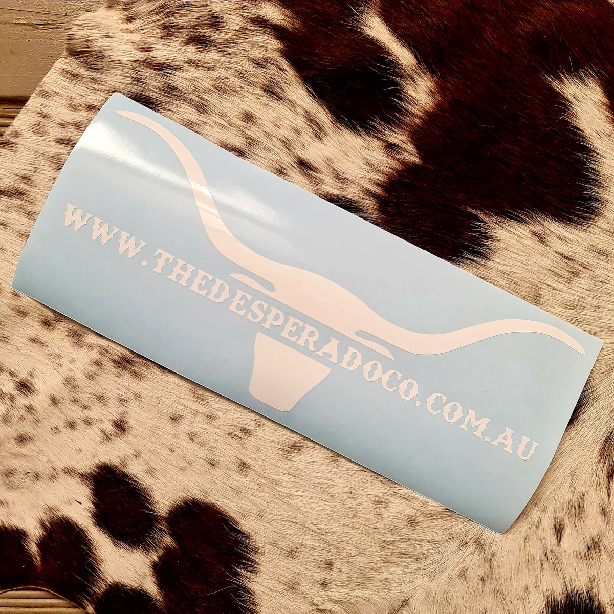 Desperado Co. Longhorn Vinyl Decal – the Desperado co.