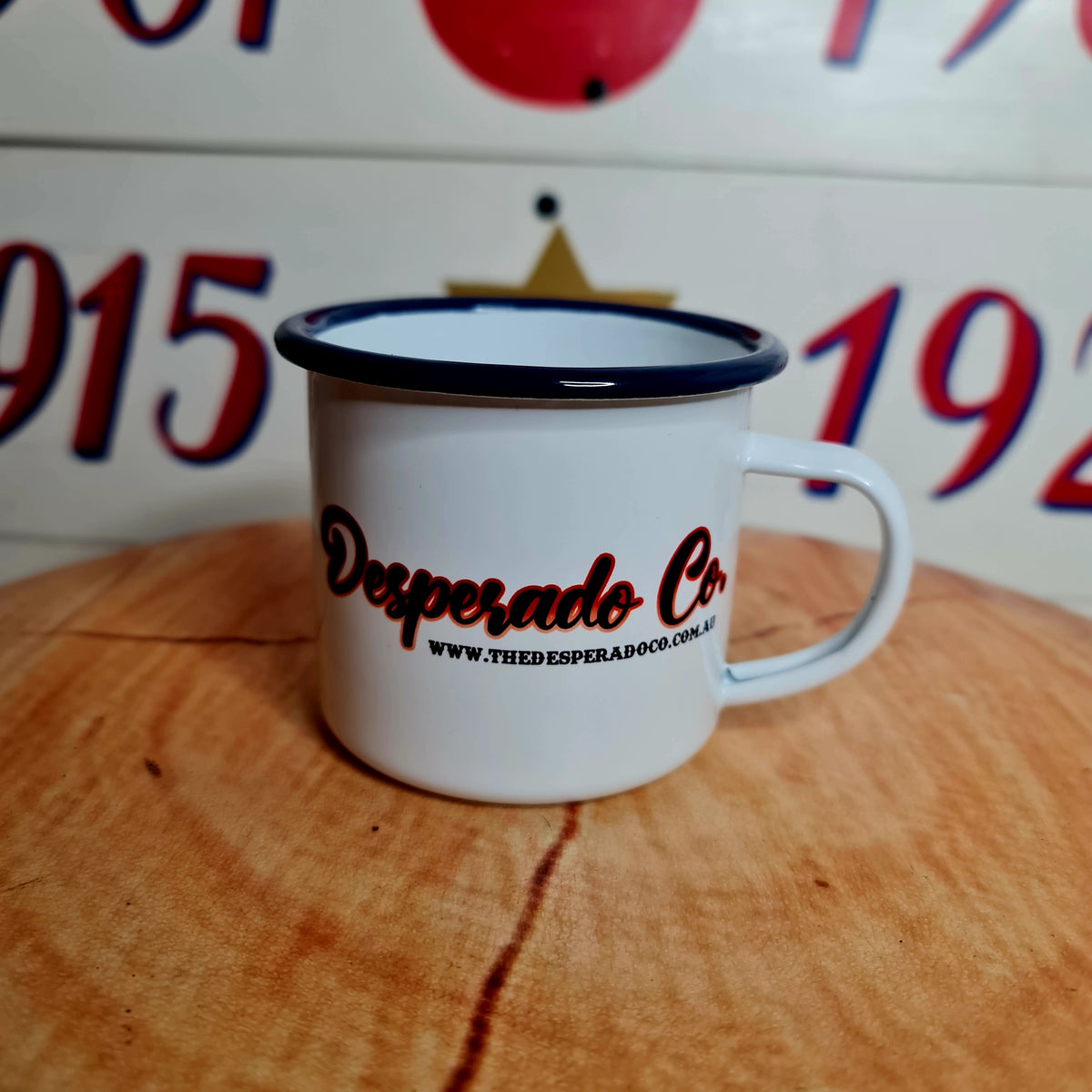 Desperado Co. Lady Luck Lincoln Enamel/Steel Camp Cup – the Desperado co.